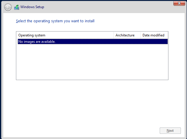 Solved: autounattend.xml windows setup cant find the OS? | Experts Exchange