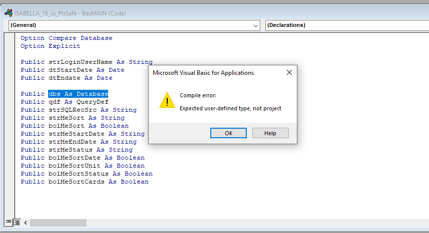 Solved: How do I fix this. A whole application depends on fixing this ...