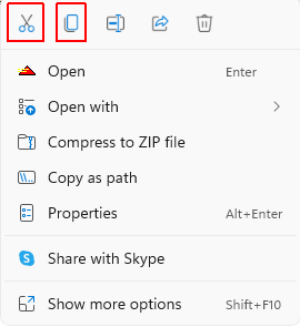Solved: Windows 11 and options for copy and paste on menu | Experts ...