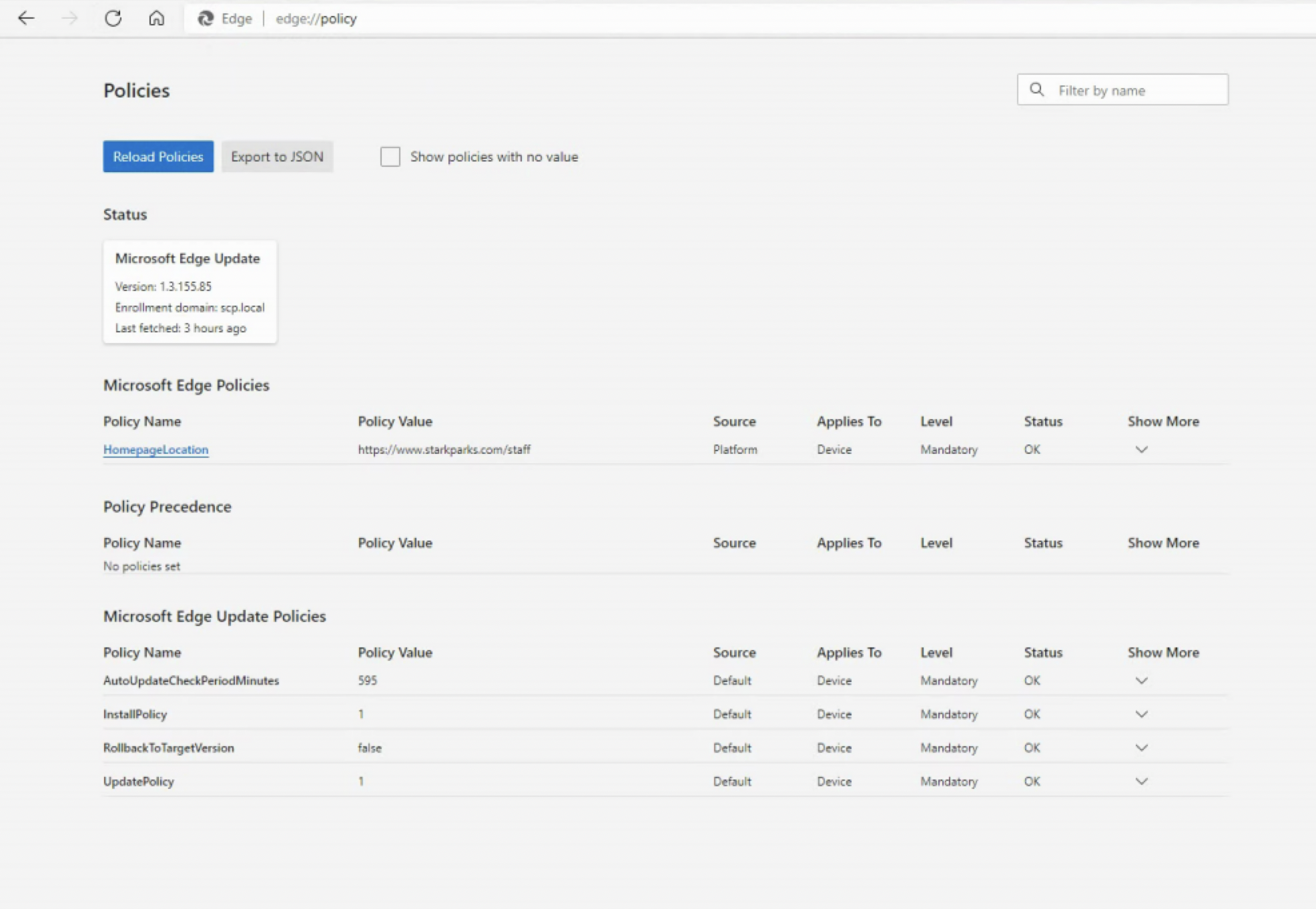 Solved: GPO Group Policy Default Webpage Help Needed Chrome/Edge Win 10 ...
