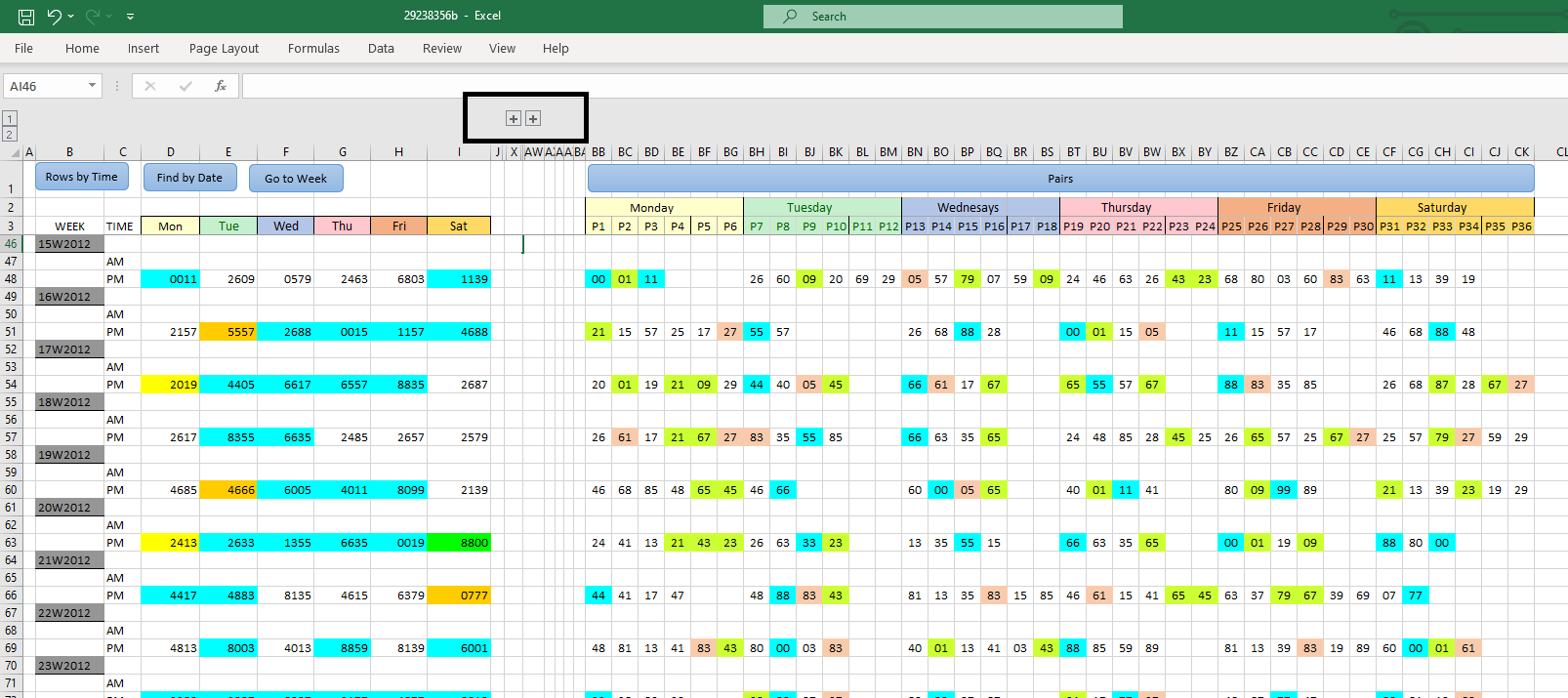 Solved: visual selector for pair | Experts Exchange
