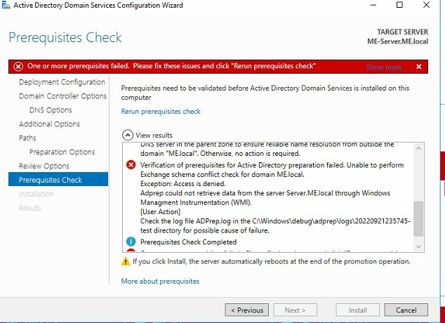 Solved: new additional DC to domain (current dc is 2012 r2) | Experts ...