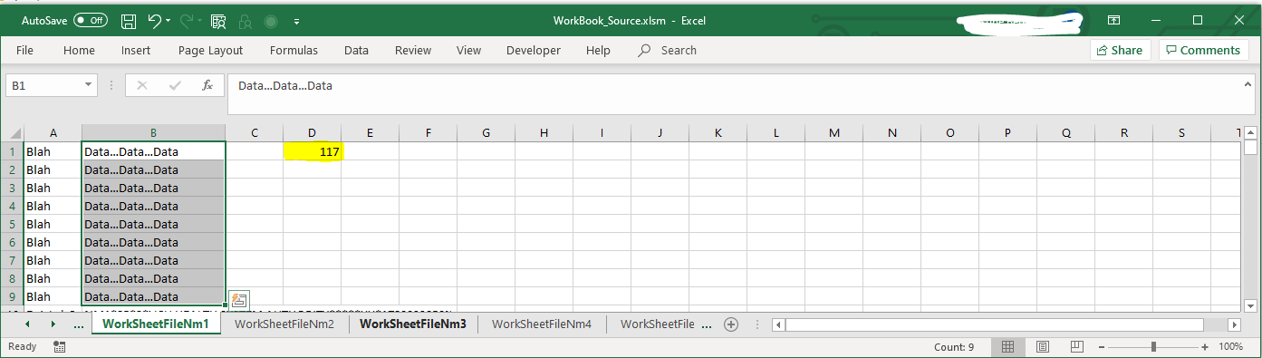Solved: VBScript needed to copy a cell value from a cell in all worksheets in a workbook to ...