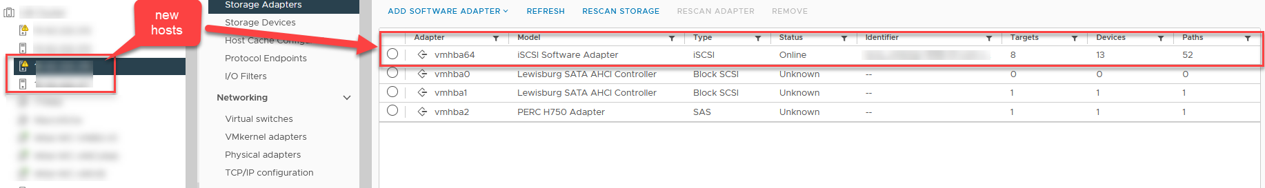 Solved: Configure/Add new ESXi hosts in Vmware and Dell Compellent into existing cluster ...