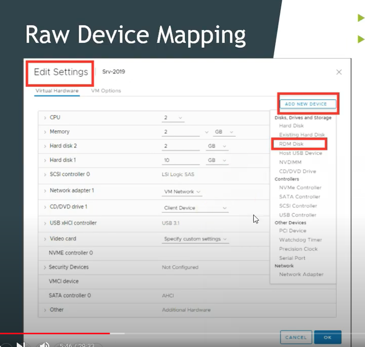 Solved: How do you remap RDM LUNS on a NETAPP SAN in VMWARE? | Experts Exchange