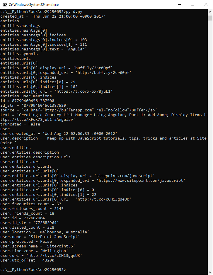Solved: Extract fields and their path (tree structure) from a Json file using python v2 ...