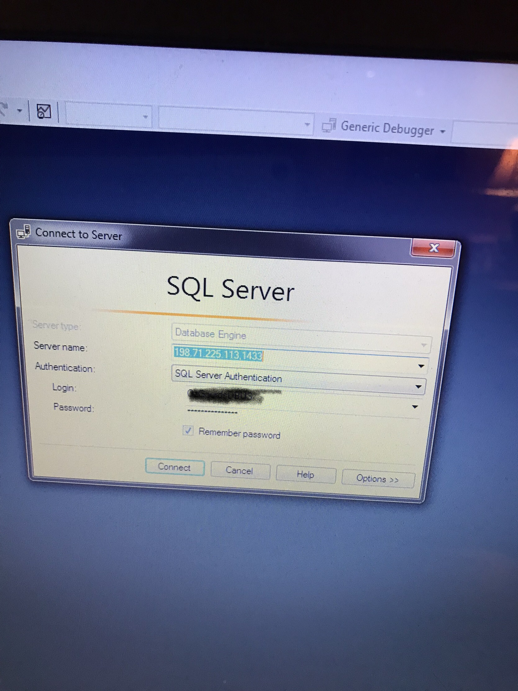 Solved: Sql Server error 258 | Experts Exchange
