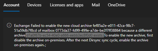 Solved: hybird exchange and cloud sahred mailbox archiving issues | Experts Exchange