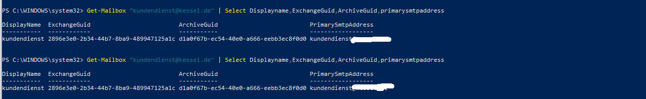 Solved: hybird exchange and cloud sahred mailbox archiving issues ...