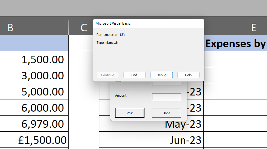 Solved: Excel VBA: how to manage expenses by month through a form or a combobox. | Experts Exchange