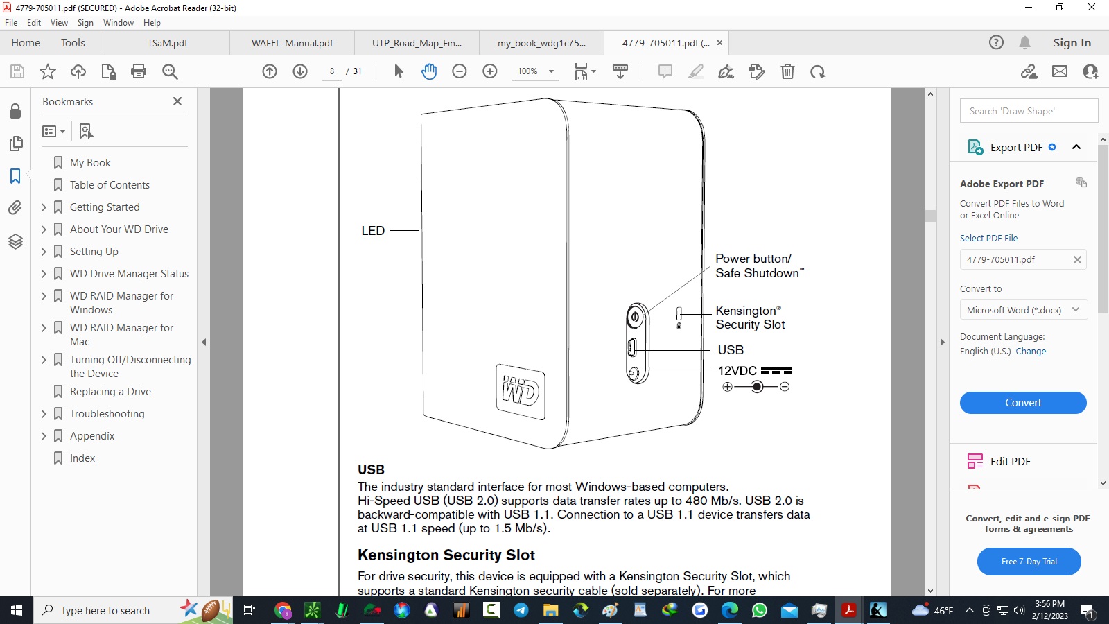 Solved: Can you help with WD external hard drive connectors? | Experts ...