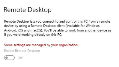 Solved: Remote Desktop endpoint (intune) rule set up | Experts Exchange
