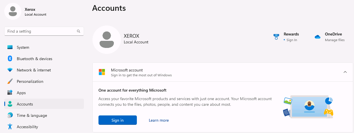 Windows 11 Pro. Block Microsoft account | Experts Exchange