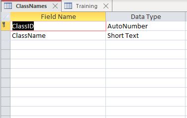 Solved: How do i connect two tables | Experts Exchange