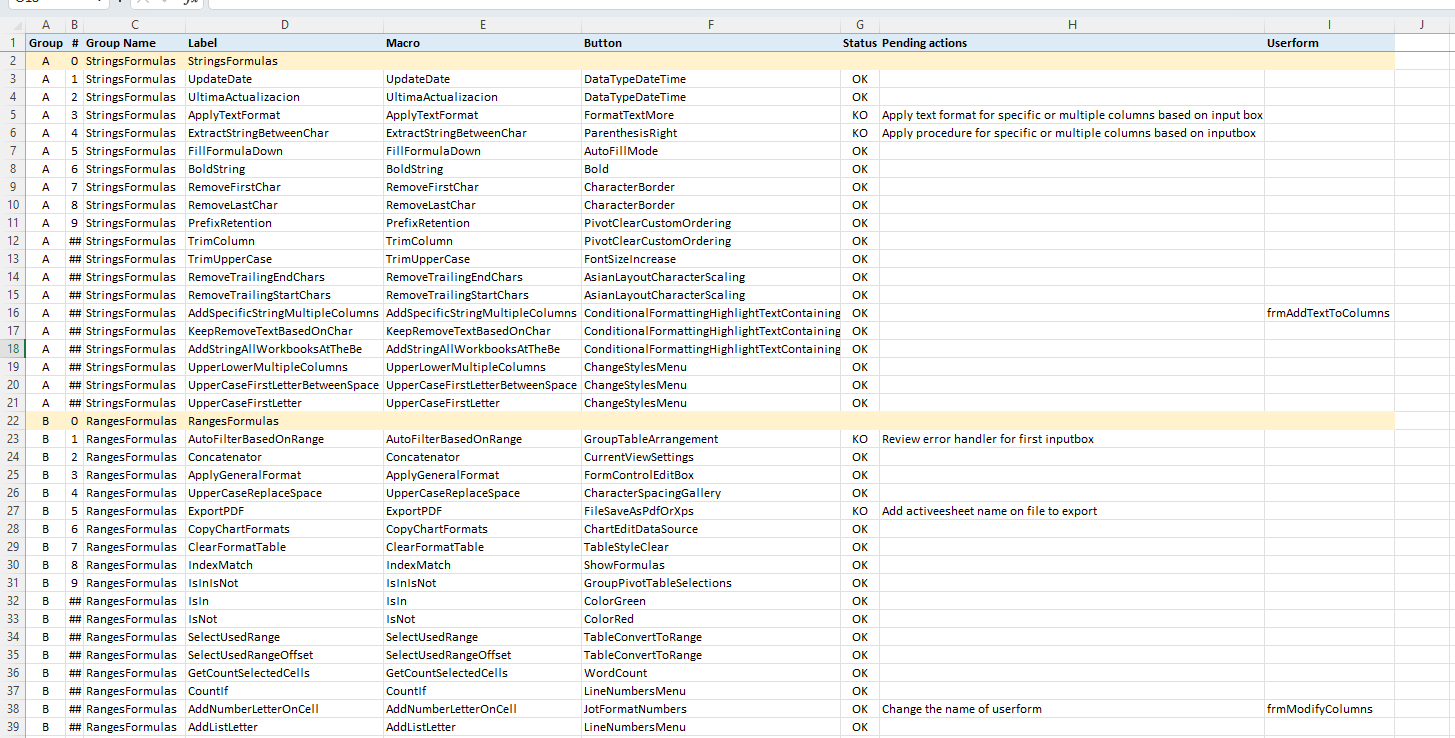 Solved Excel Vba Powershell Windows Batch Vb Script How To Reduce Number Of Macros Related