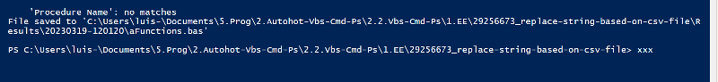 Solved: PowerShell/Windows Batch/VB Script: replace string of multiple files based on a csv file ...