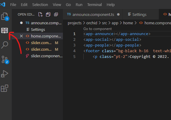Solved: My "Open Editors" button in Visual Studio Code has gotten detached from file exlorer ...