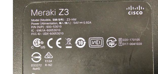 Solved: The Cisco Meraki Z3 for people who will be working in other ...