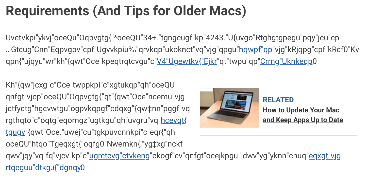 Solved: Weird text display in Microsoft Edge with macOS | Experts Exchange