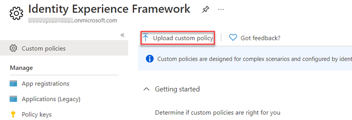Using Azure AD B2C Custom Policies | Experts Exchange