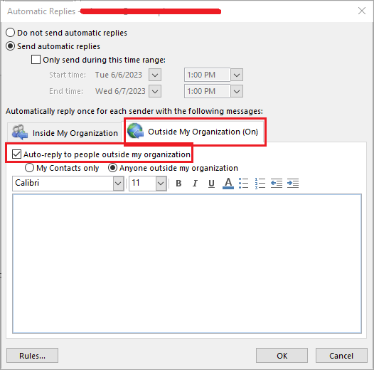 Solved: Office 365 users are unable to send Out of Office messages to external senders ...