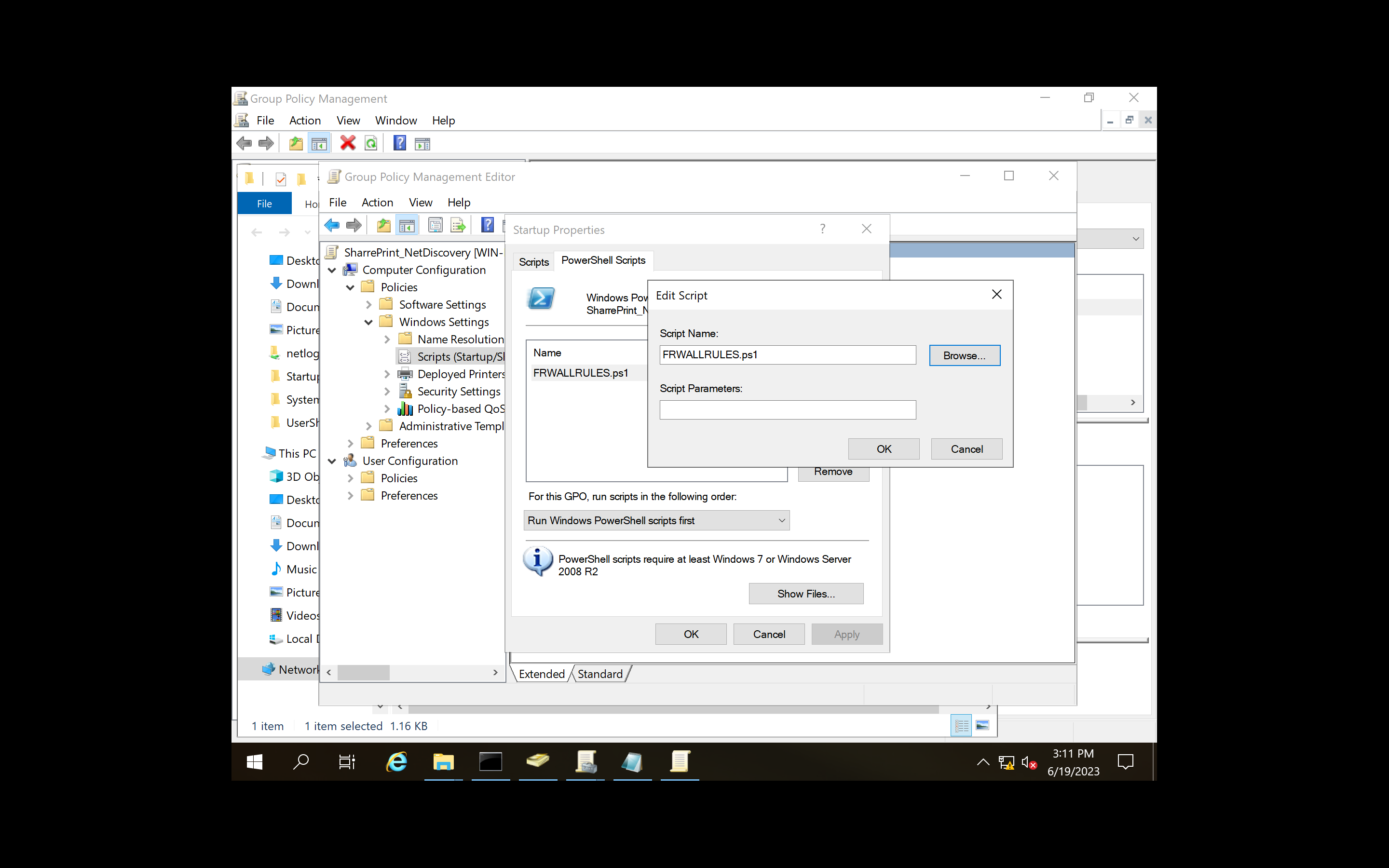 Solved: GPO Applied but the Startup Script does not run | Experts Exchange