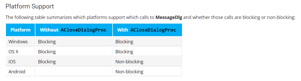 Solved: Delphi Fmx on Android : TTask.Wait doesn't seem to work | Experts Exchange