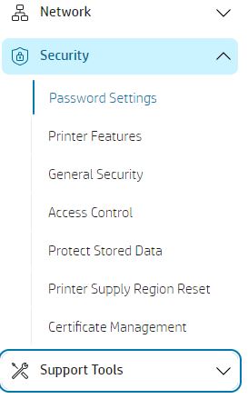 Solved: Removing pin number from HP Color LaserJet Pro MFP 4301fdn ...