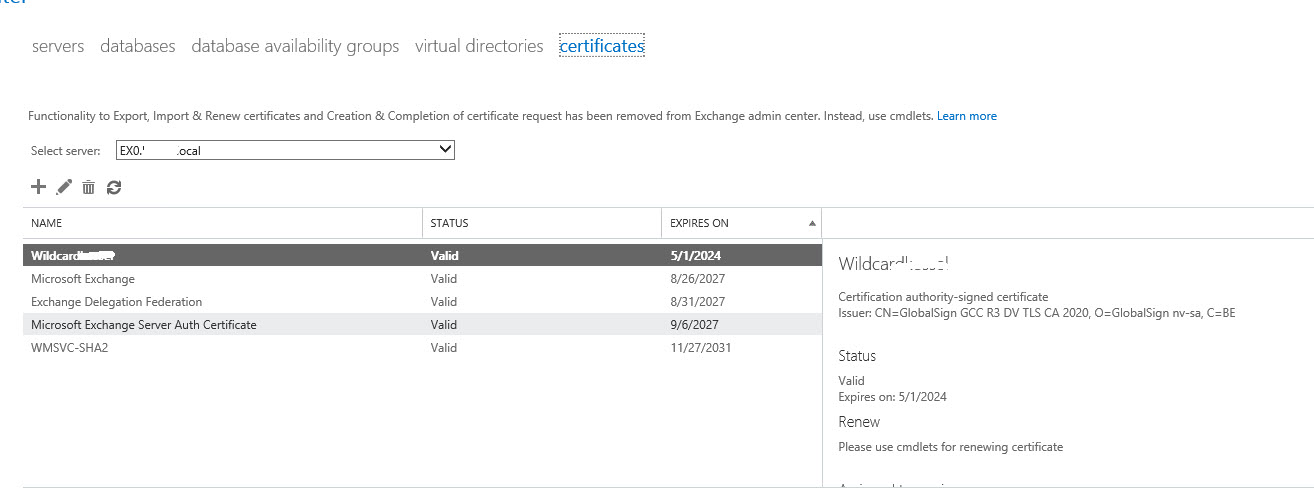 mailbox migration faild in hybird enviorment exchange 2016 CU23 ...