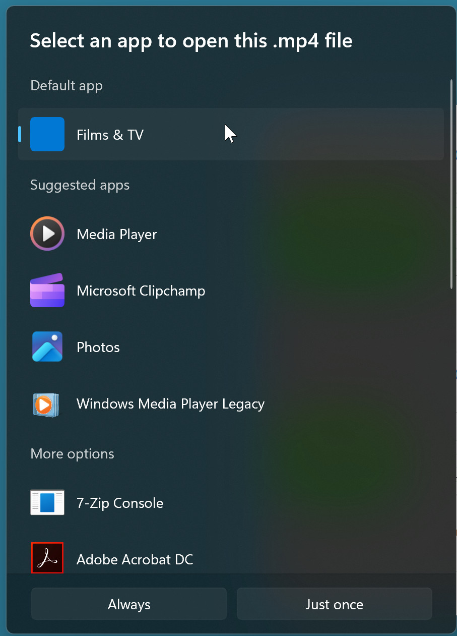Solved: Can't open video files in Films and TV | Experts Exchange