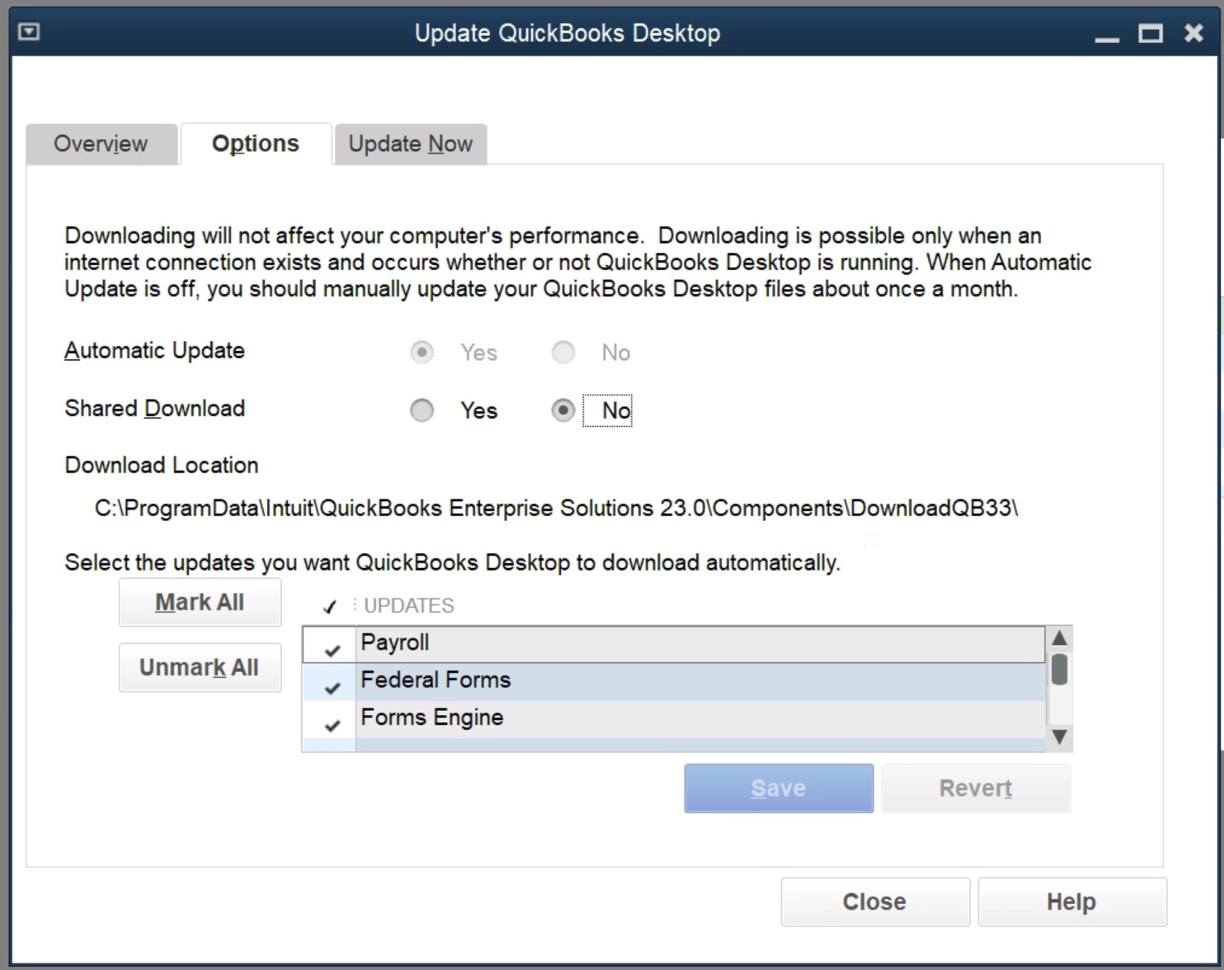Solved: Can't Disable Auto Updates in QuickBooks Enterprise on Remote ...