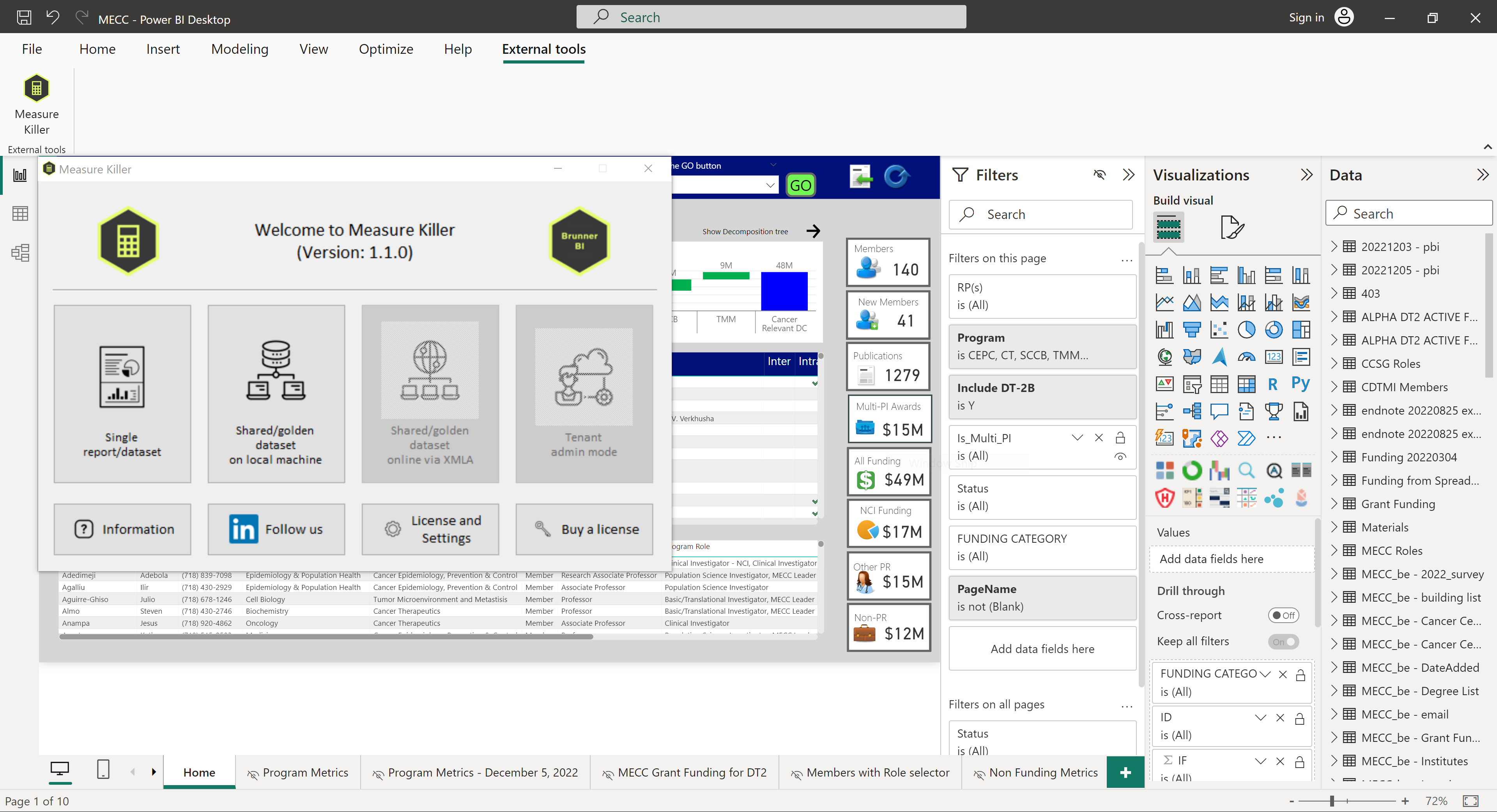 Power BI and Measure Killer | Experts Exchange