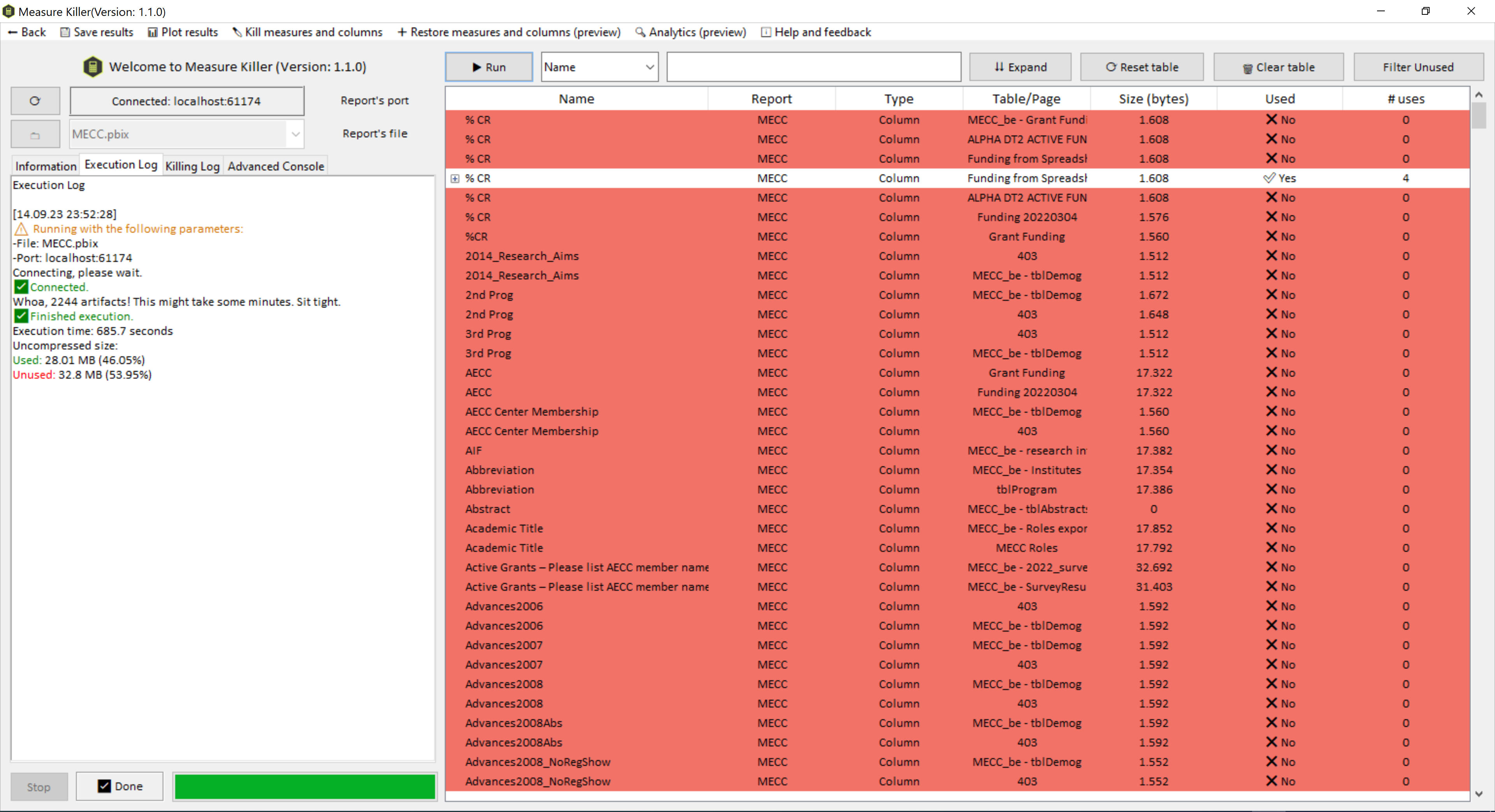 Power BI and Measure Killer | Experts Exchange