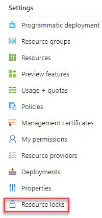 Azure Resource Locks: A Key Component of Cloud Governance | Experts ...