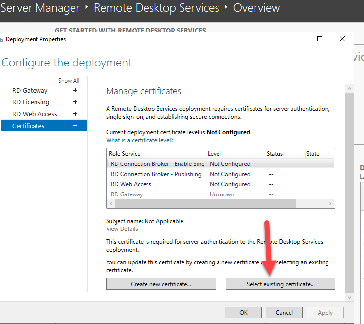 Solved: Windows Server 2019 - just installed Wildcard SSL certificate, but it is not showing up ...