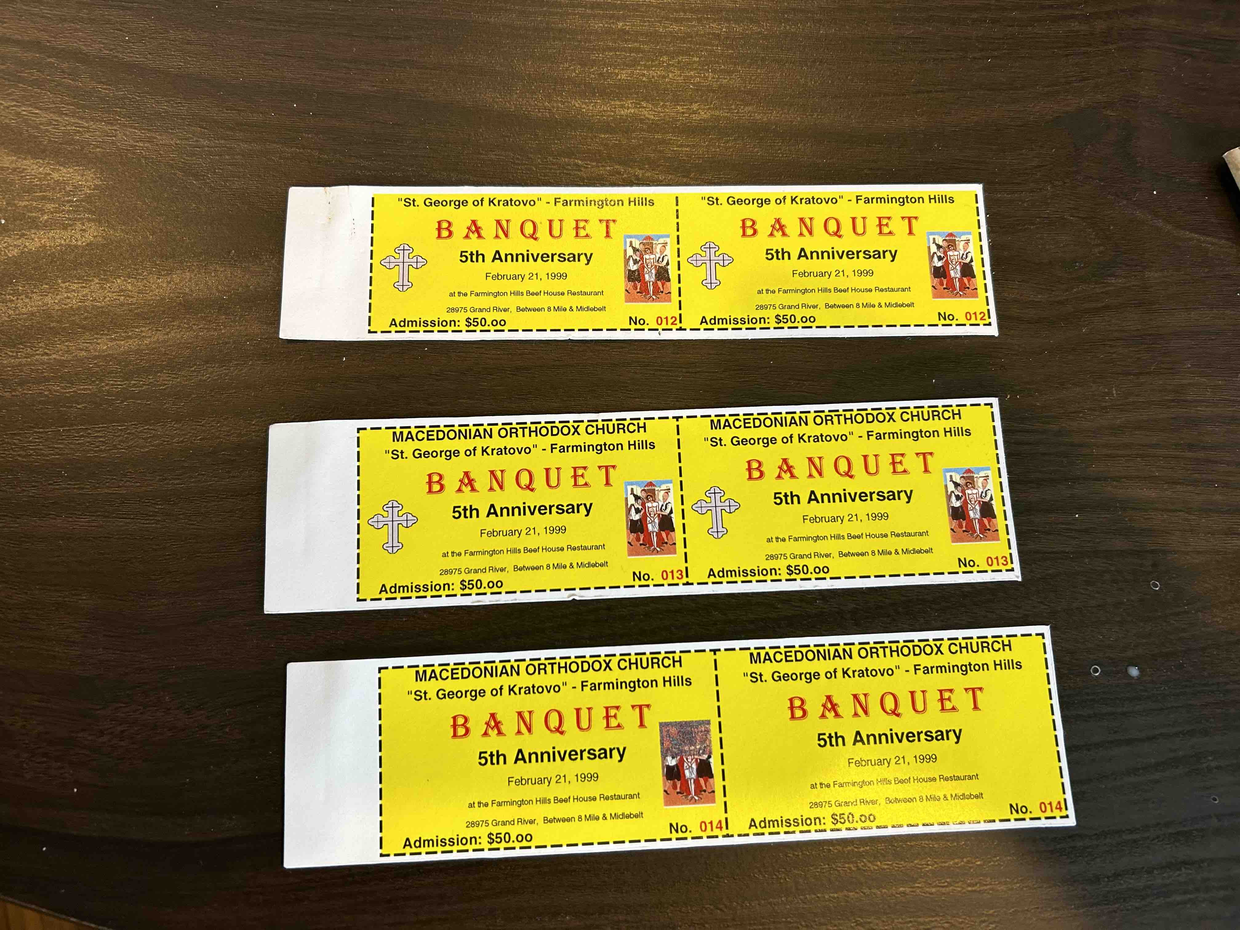 Solved: Creating Numbered Tickets | Experts Exchange