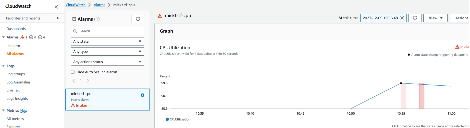 Solved How Do I Associate A Cloudwatch Alarm With An Ec2 Instance Using Terraform Experts