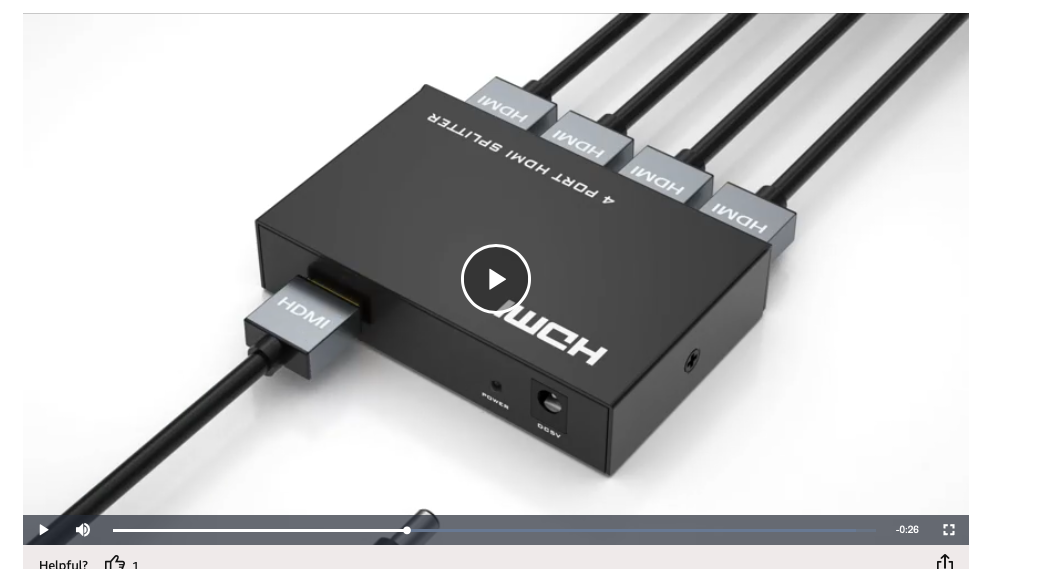 Solved: HDMI house sound in hotel conference room using a HDMI splitter ...