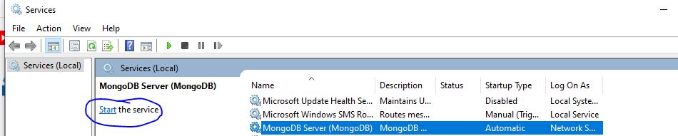 Solved: mongodb not starting | Experts Exchange