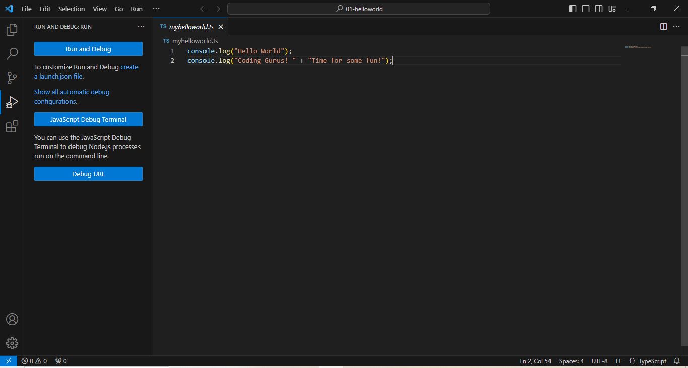 Solved: compile ts file in visual studio code | Experts Exchange