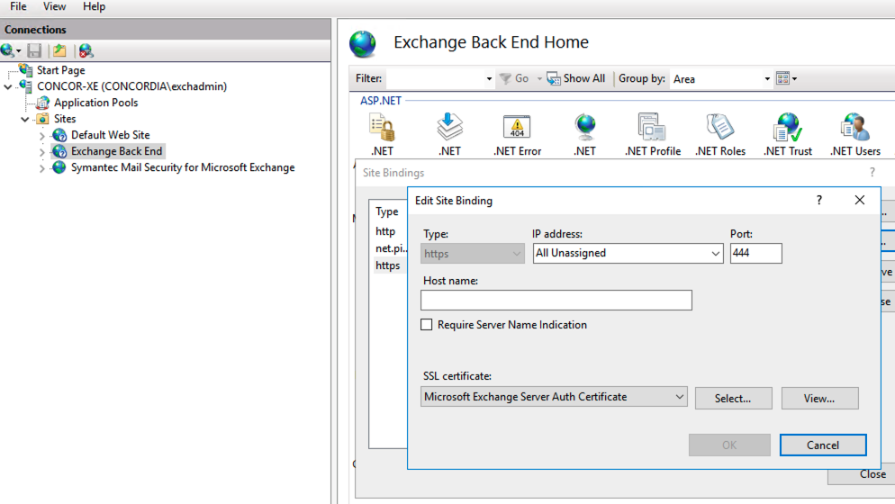 Solved: Why can't I logon to exchange /owa and /ecp ? | Experts Exchange