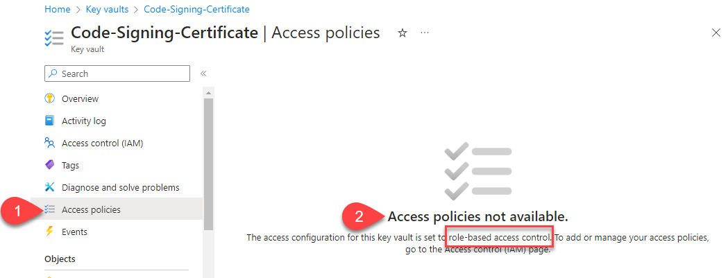 Solved: Azure Key Vault - How do I migrate from role-based access ...