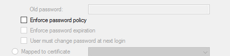 Solved: password policy for SQL server 2019/2022 | Experts Exchange