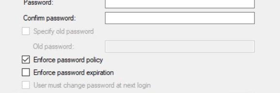 Solved: password policy for SQL server 2019/2022 | Experts Exchange