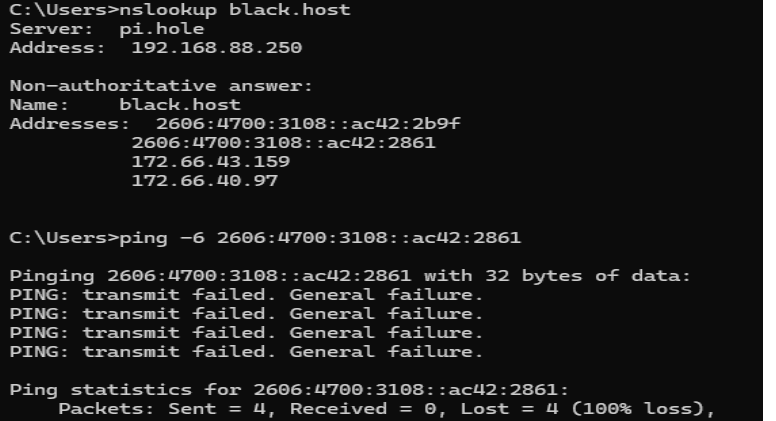 Solved: ipv6 address is not pingable in windows 11 Pro. | Experts Exchange
