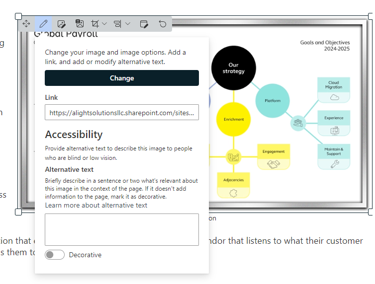 Solved: How can I get an image to open up a link in a separate tab on Sharepoint? | Experts Exchange