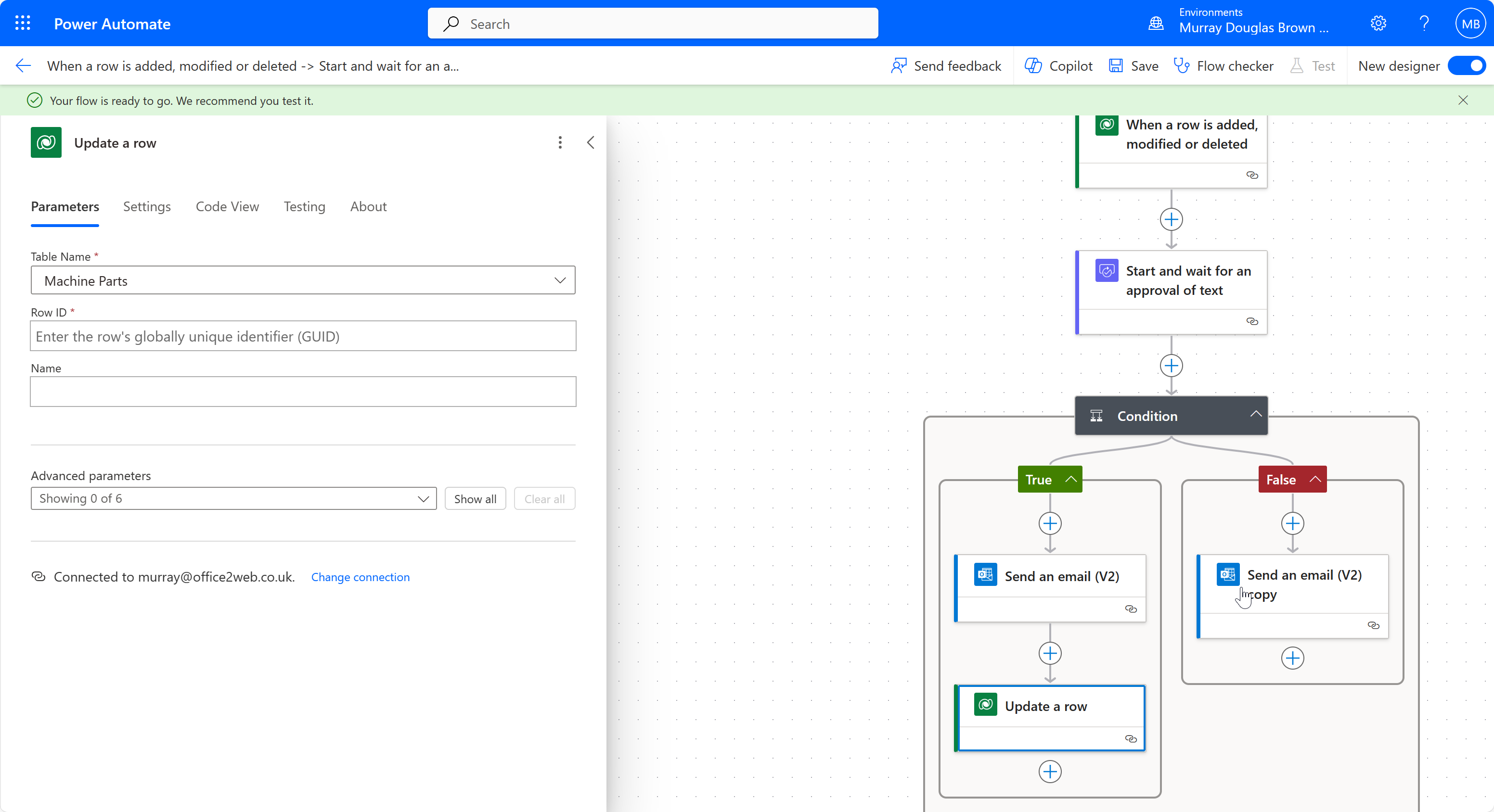 Solved: Power Automate Flow - Email Approval request if new record is ...