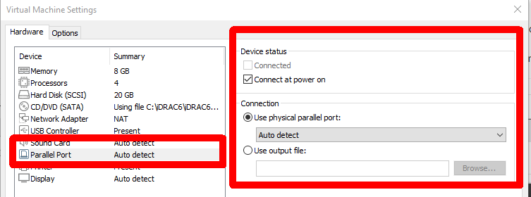Solved: Legacy parallel port dongle on VMWare ESXi VM ? | Experts Exchange