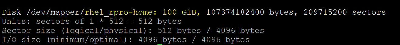 How do I extend the space of /dev/mapper/rhel--home? | Experts Exchange