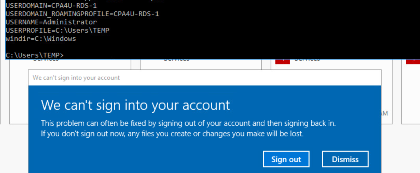 Solved: Temporary profiles in RDS 2016 | Experts Exchange